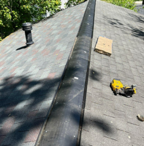 How We Install a Ridge Vent on a Shingled Roof - Top Dog Home Pro